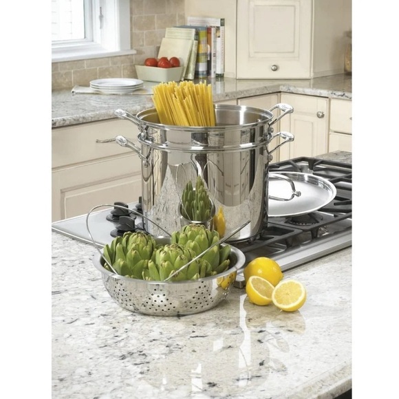 Cuisinart | Kitchen | Cuisinart Silver Cookware Set For Modern Kitchens ...